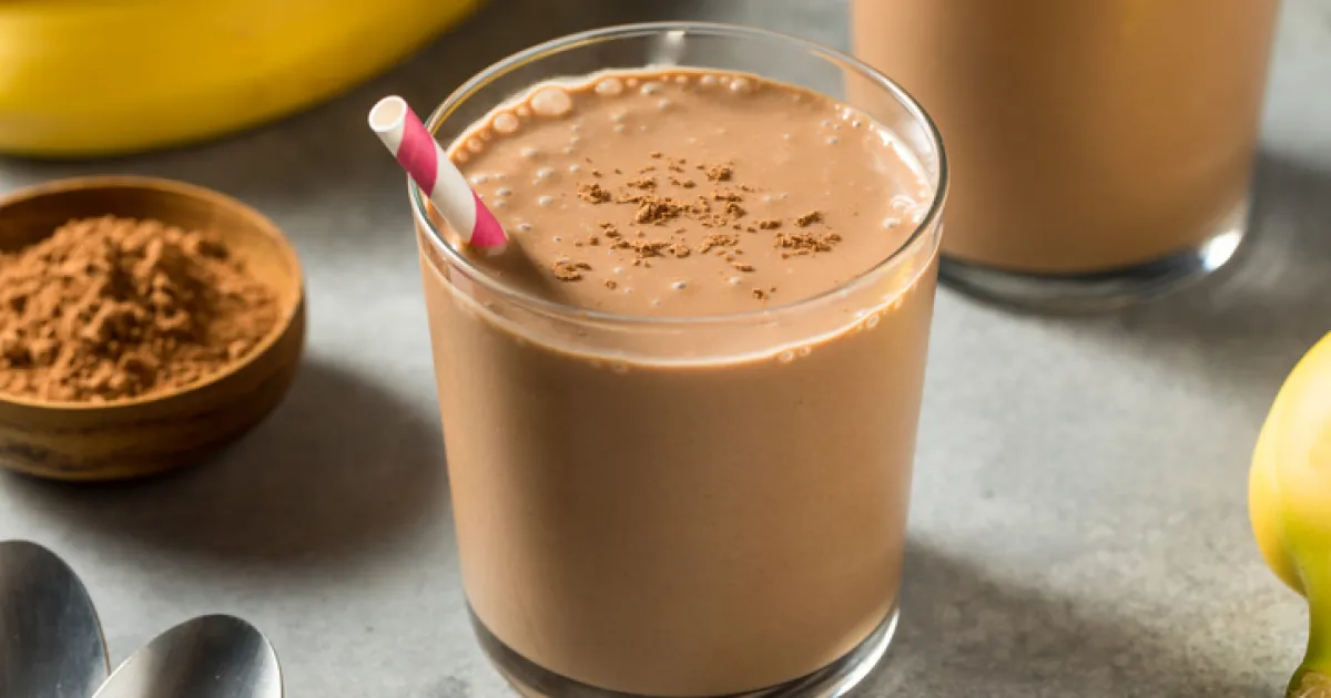 Evan’s Chocolate Peanut Butter Banana Smoothie | UChicago Medicine ...